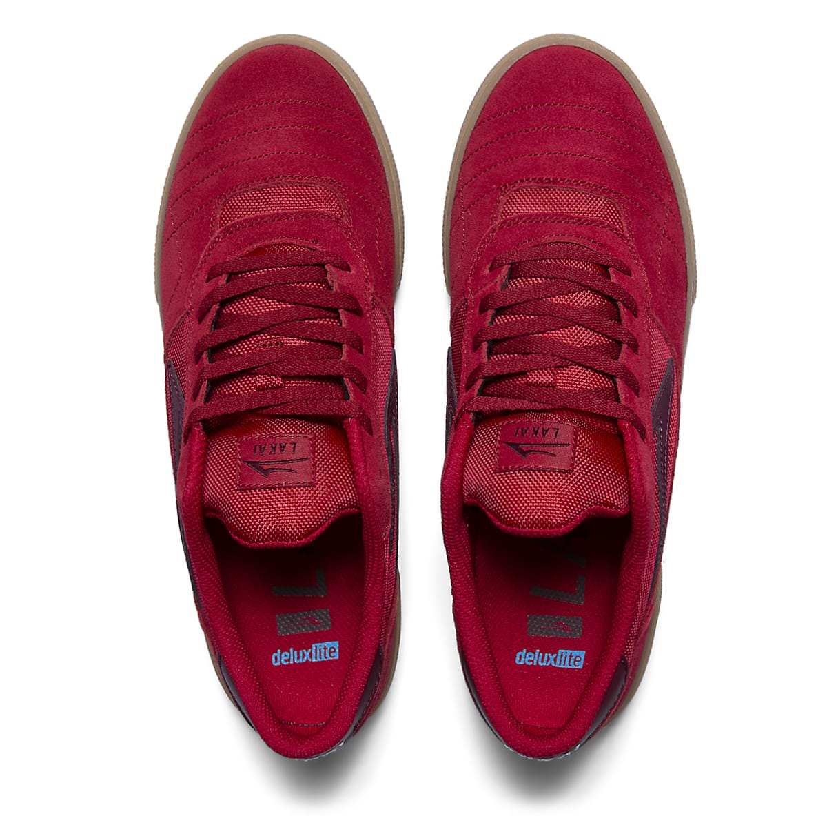 LAKAI CAMBRIDGE RED/BURGUNDY – Matapaloshop